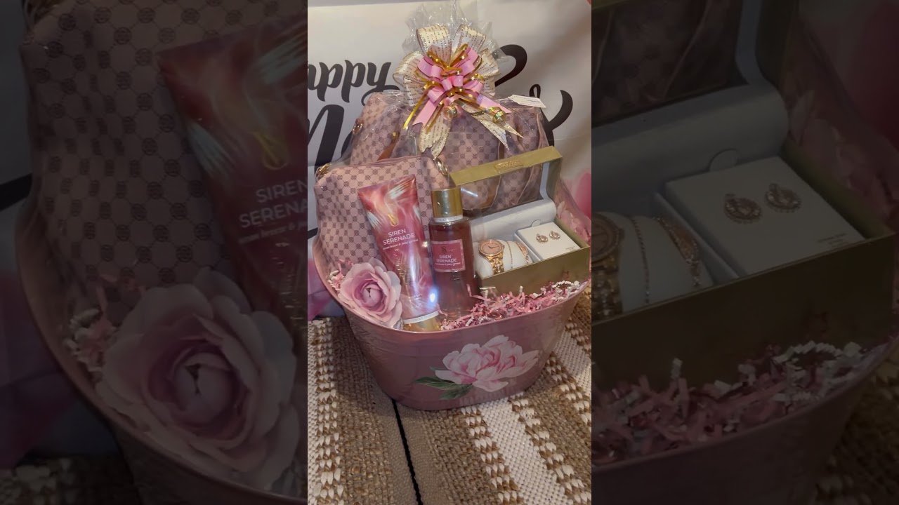 DIY Handbag Gift Baskets #giftbasketideas #mothersdaygiftbasket