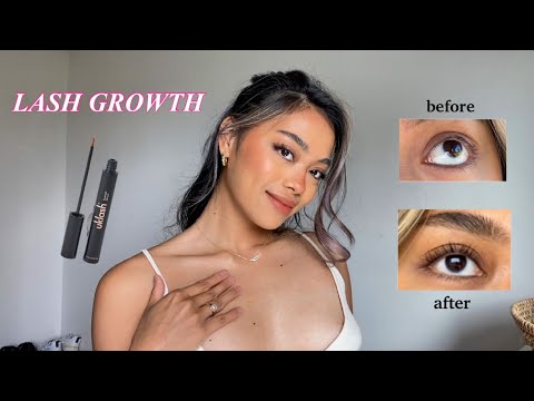HOW I GREW MY NATURAL LASHES (real results)