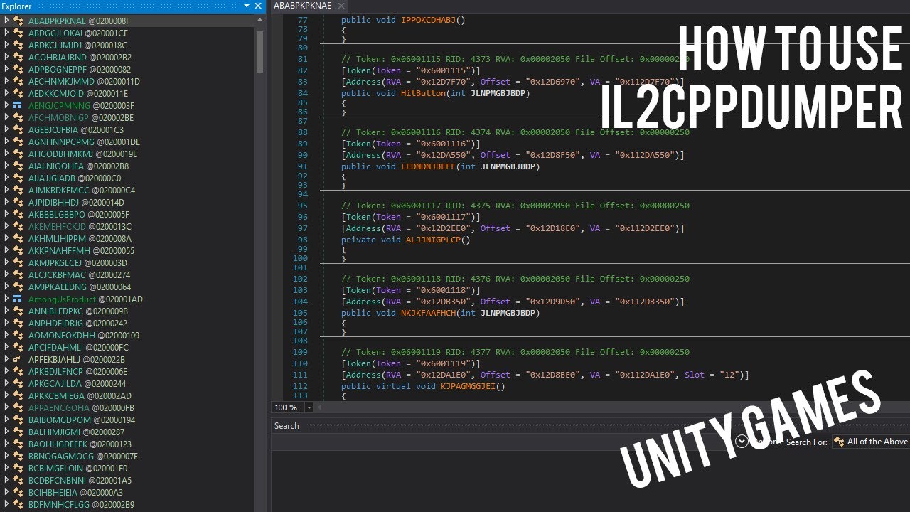 How to use Il2CppDumper | Unity Il2CPP Game Modding