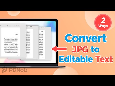 [2 Ways] How to Convert JPG to Editable Text | Batch Image to Text Conversion 2022