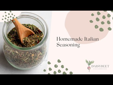 Homemade Italian Seasoning Recipe