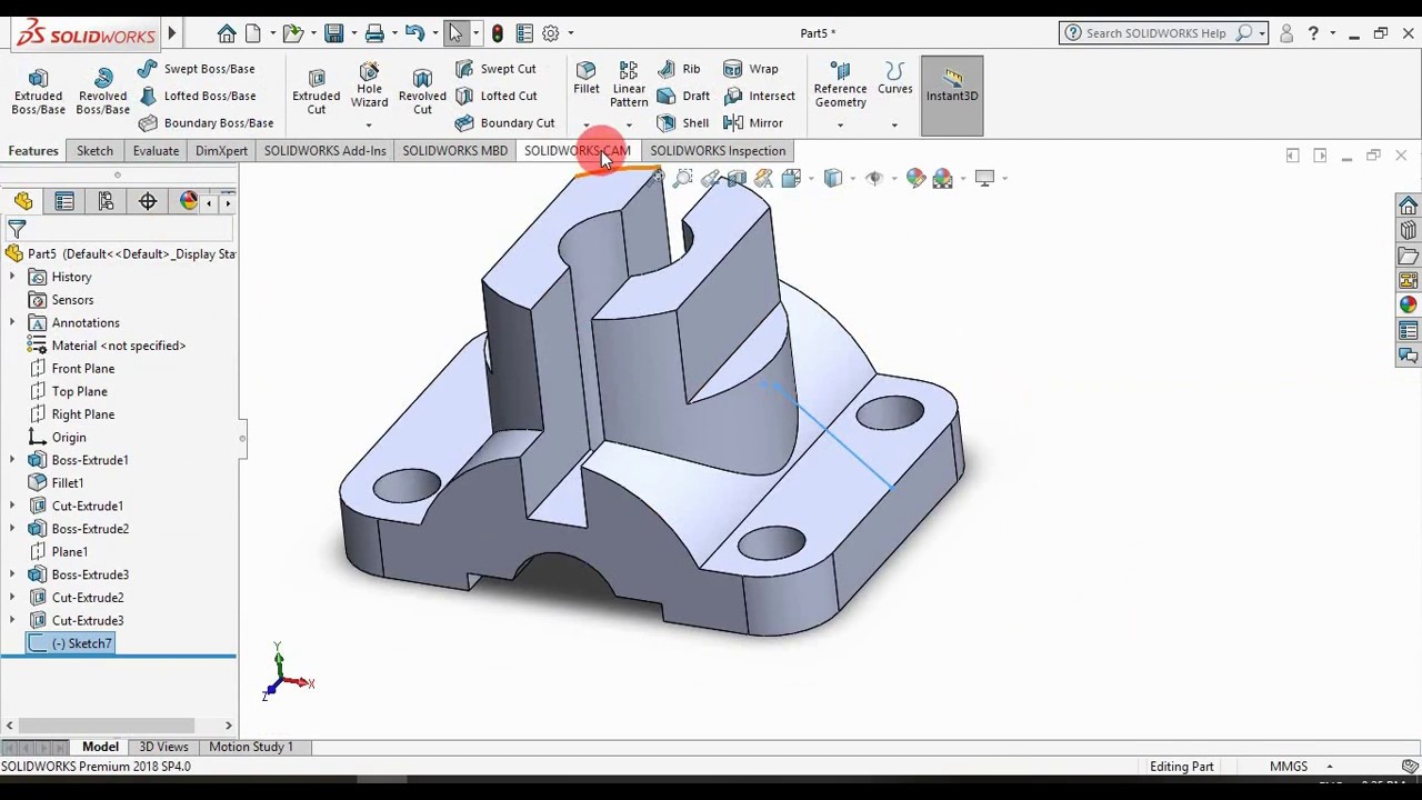 SOLIDWORKS TRAINING TUTORIAL 55