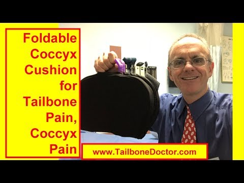 Foldable Coccyx Cushion for Tailbone Pain, Coccyx Pain
