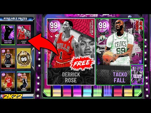 FREE INVINCIBLE DERRICK ROSE! NEW FREE DARK MATTERS! FREE ENDGAME PACKS & FREE MT! NBA 2K22 MYTEAM