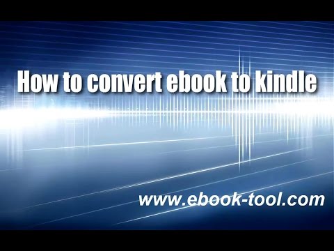 How to convert ebook(PDF, EPUB, etc.) to Kindle, Kindle Paperwhite, Voyage, Oasis