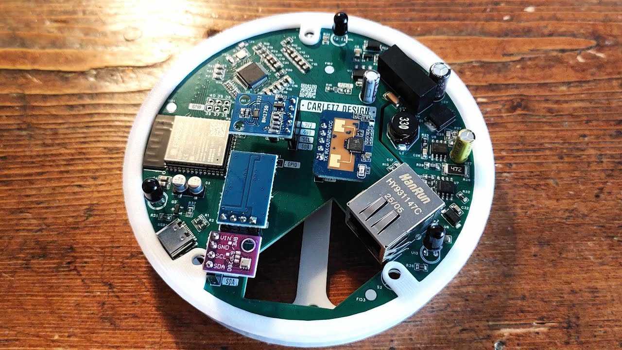 OSHWLab 12: MultiSensor Board for automation environments