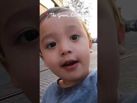 Visiting The Grove Los Angeles with a Toddler - Things to Do in LA with Kids