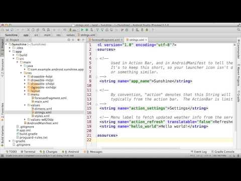 Learn Refresh Button Developing Android Apps - Mind Luster