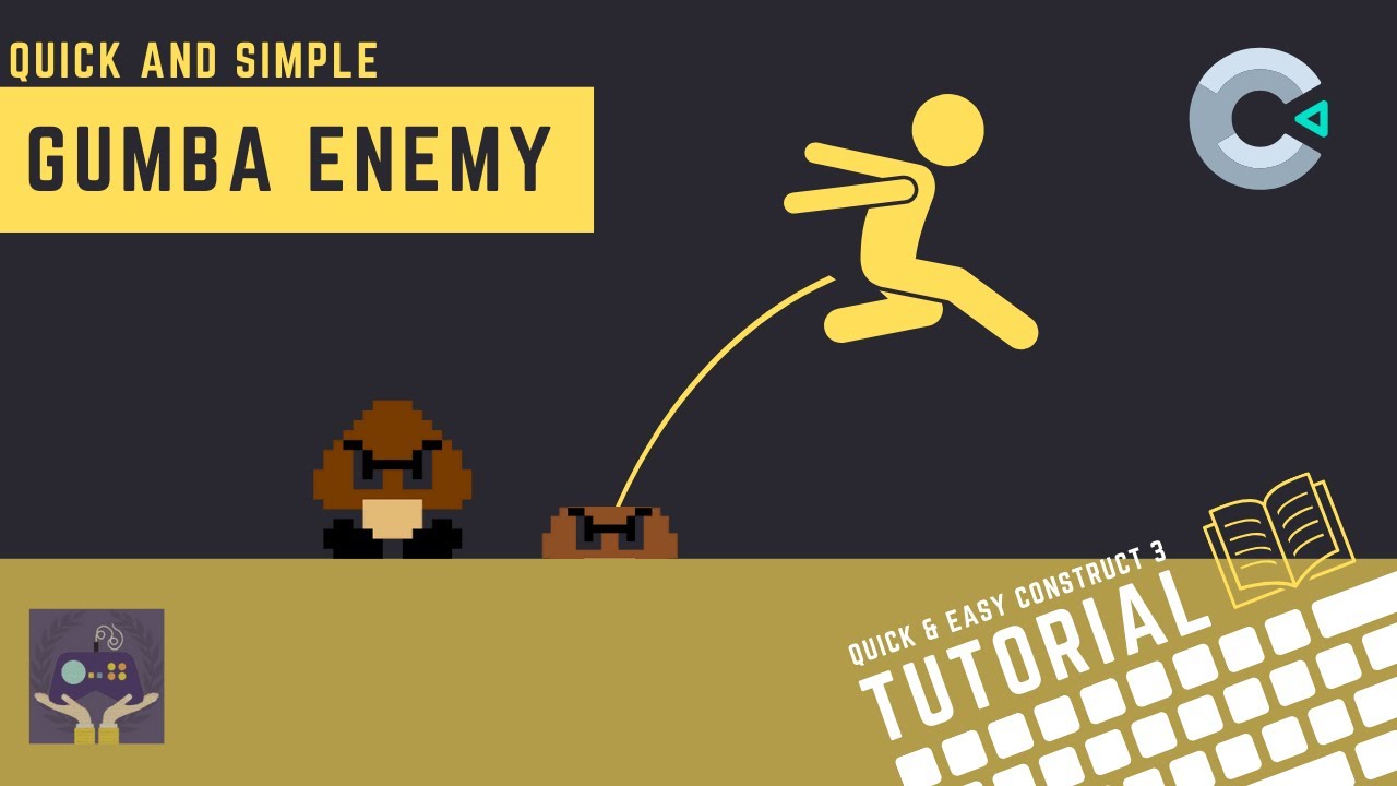 Construct 3 Tutorial - Make a Gumba Style Enemy