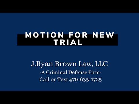 Motion for New Trial