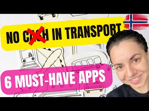 NO TO CASH in PUBLIC TRANSPORT in NORWAY. MUST-HAVE APPS in NORWAY.