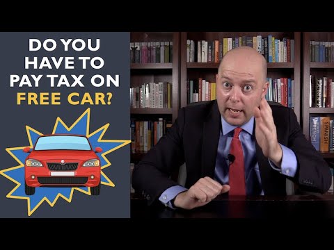 Tax on a Free Car?