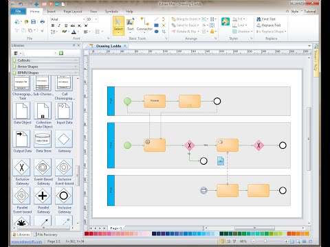 How to Create BPMN| EdrawMax