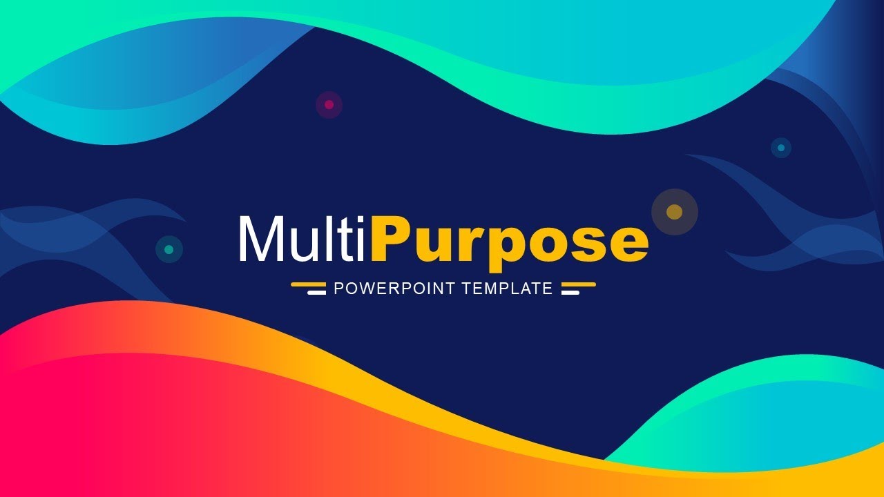 Free Modern Multi Purpose PowerPoint Template