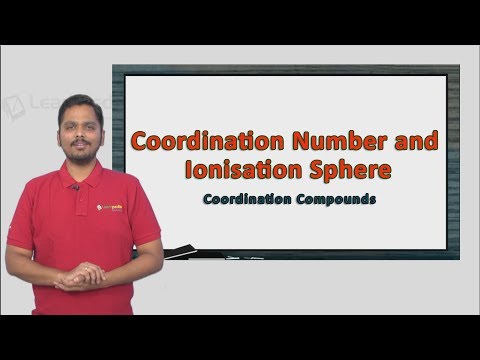 Simple explanation of Coordination Number and Ionisation Sphere with an actual solved JEE Question