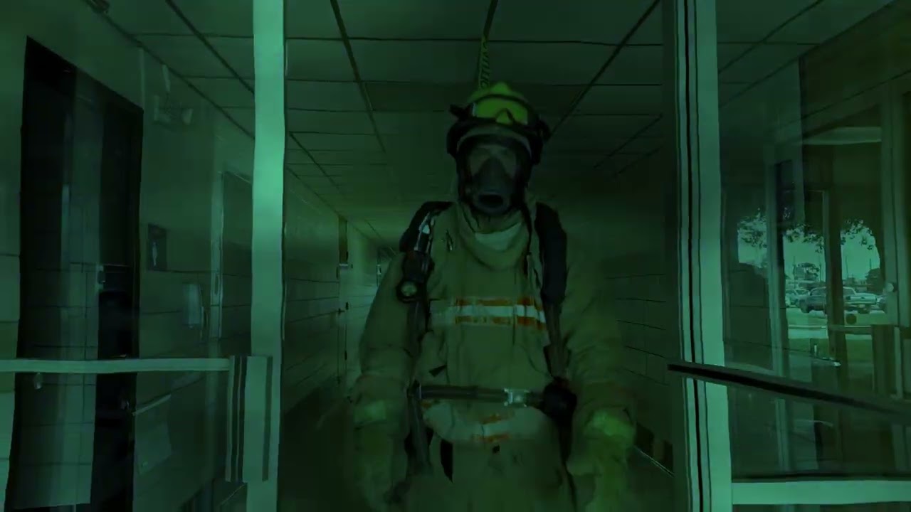 Fire slowmo inside drone Video Project 56