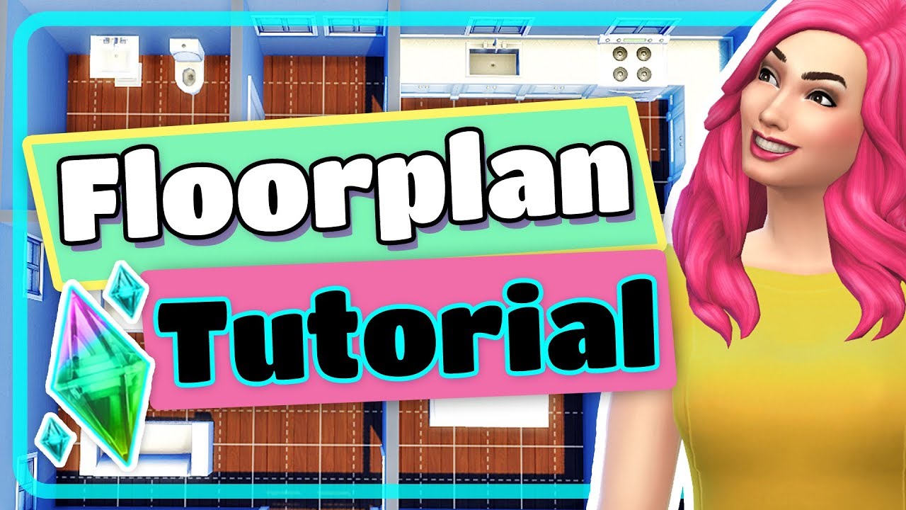 The Sims 4 How to Create Basic Floor Plans Tutorial