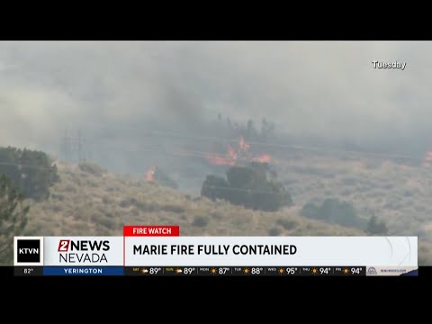 Marie Fire in Spanish Springs is fully contained