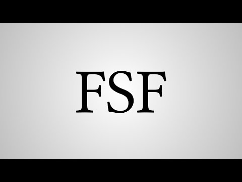What Does "FSF" Stand For?