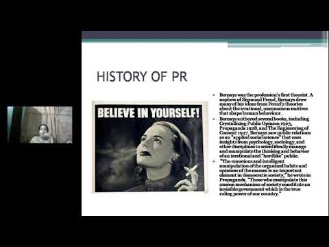 History of Public Relations