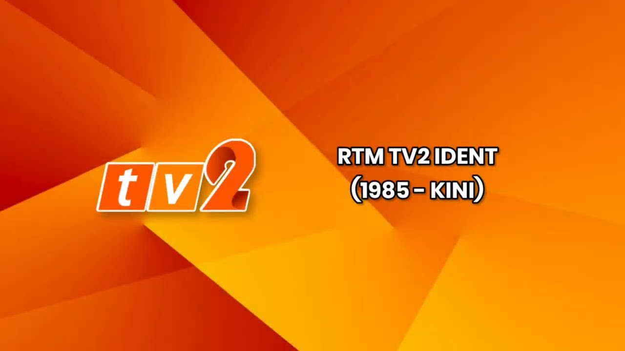 RTM TV2 IDENT (1985 - KINI)