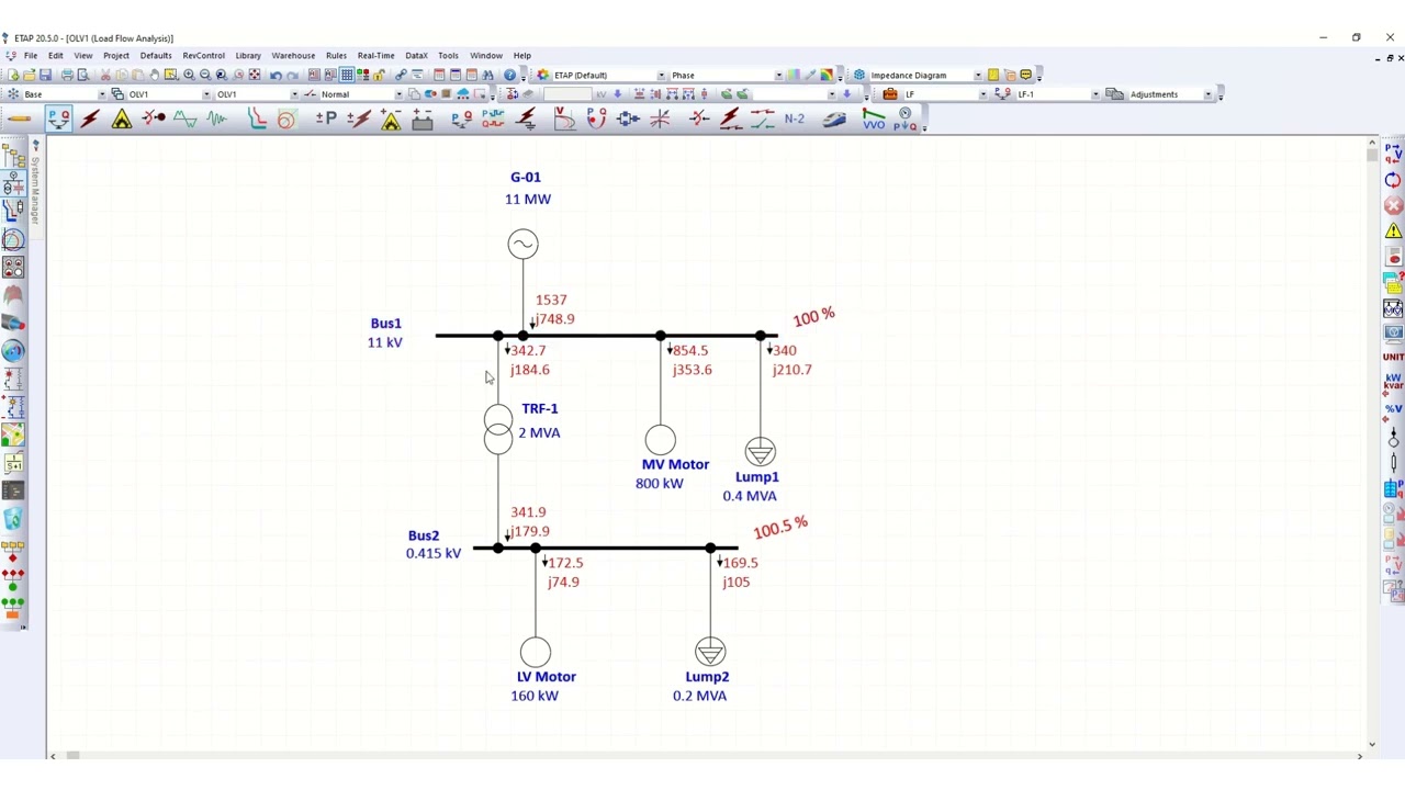 ETAP Load Flow Analysis