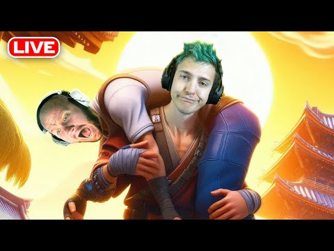 🔴 Ninja Doing Some Heavy Lifting in Fortnite Chapter 6 W/ TimTheTatMan - Live