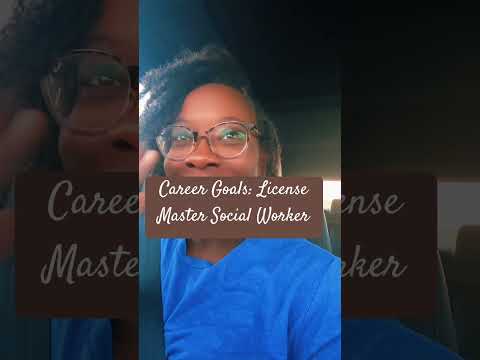 My Career Goals as a Licensed Master Social Worker #socialwork #socialworker #lmsw #aswbexam #lmsw