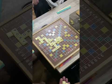 E-I-E-I-O πΆπ΅ Scrabble. π #wordgame #boardgame #scrabble #play #mindgame #fellowship