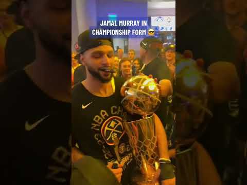 JAMAL MURRAY FIRST NBA championship ring π DENVER NUGGETS CHAMPION 2023