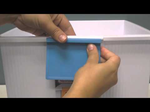 Sterilite Storage Boxes with Lids - Large