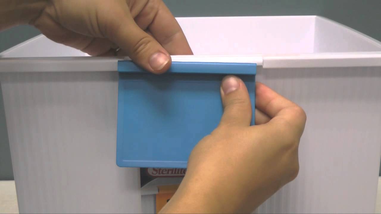 Sterilite Storage Boxes with Lids - Large