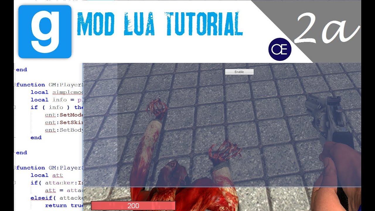[Gmod] Lua Tutorial 2a: Gamemode Setup