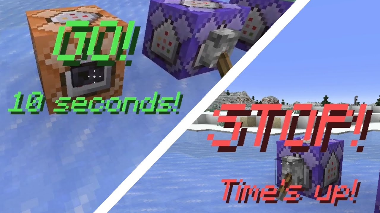 How to Make a Timer Using Command Blocks