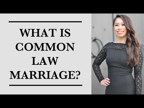 What Is Common Law Marriage?