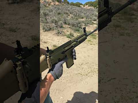 FN SCAR 17 FDE NRCH #FN #FNSCAR #FNSCAR17 #GUNS #BIGROUNDS #308