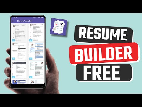 Best Free Professional Resume Builder App for Android