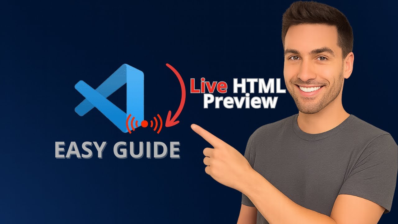 Get Live HTML Preview in VSCode (2025) - Live Server Tutorial Visual Studio Code