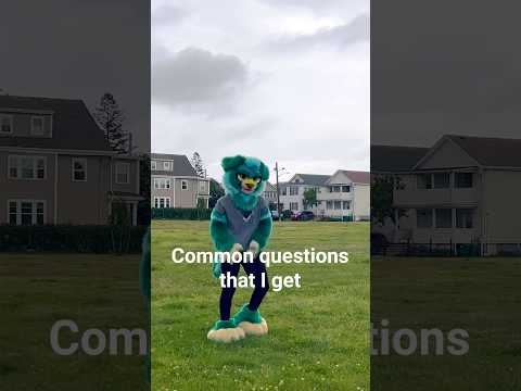 Answering common questions #fursuit #furries #fursuiter #dance #cosplay