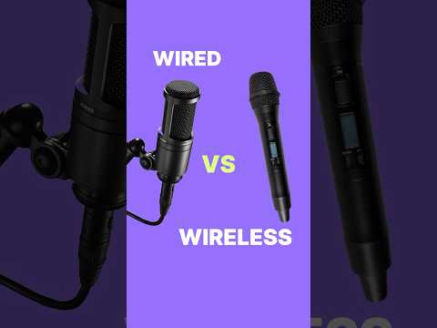 Wired and Wireless Microphones Are NOT the Same