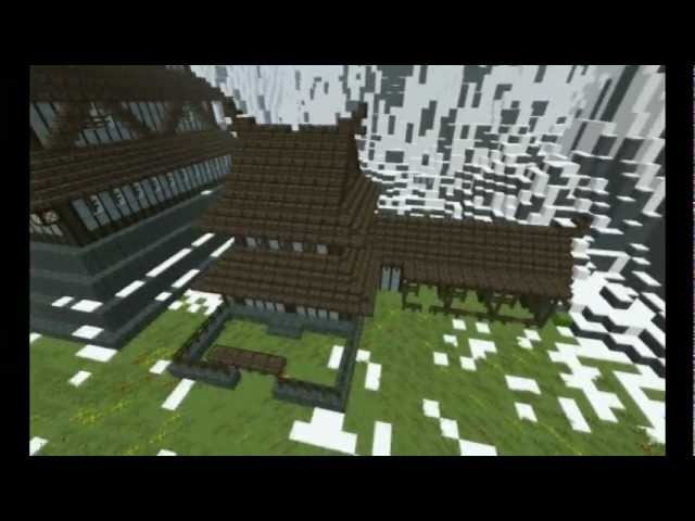 Japanese Stables Minecraft Map