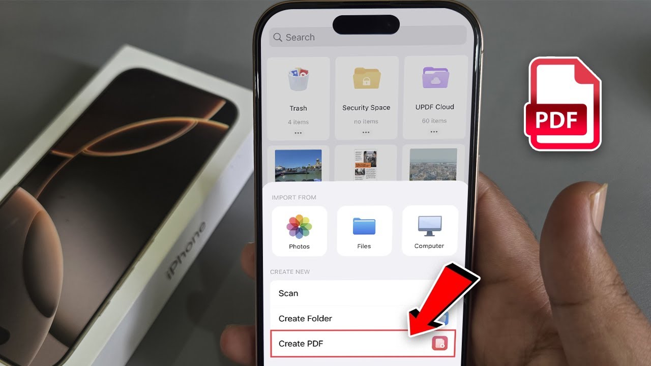 iPhone 16/16 Pro: How To Create A PDF