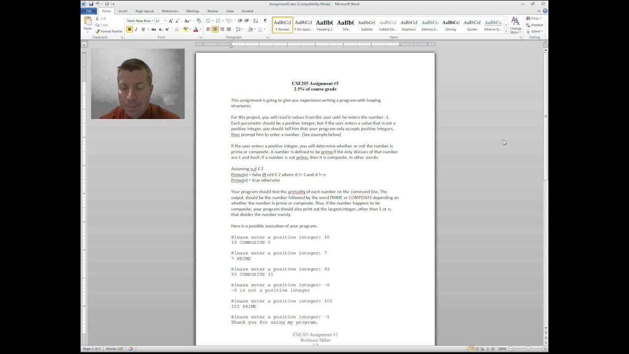 Intro to C Programming - Assignment 3