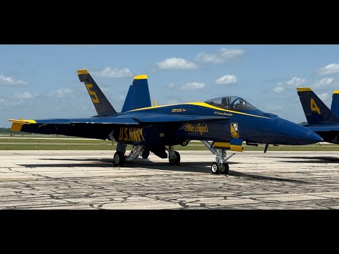 The Thunder Over Michigan Air Show - Blue Angels