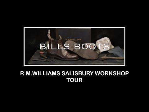 R.M.WILLIAMS WORKSHOP TOUR.