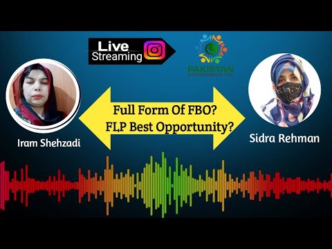 What is the full form of FBO?Why FLP is the best Opportunity?#pakistanentrepreneurhub#flp #business