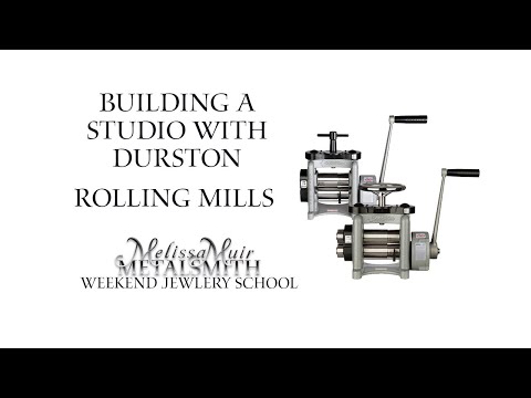 Durston Rolling Mills - Difference between DRM and Agile - Weekend Jewelry School - Melissa Muir