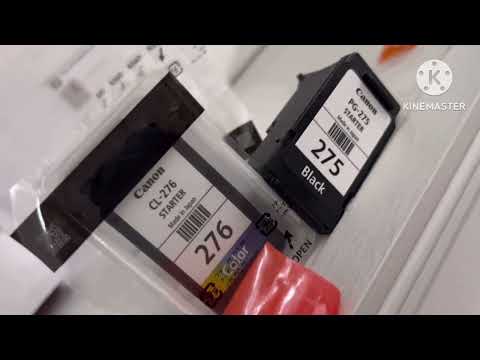 Canon TS3500 unboxing