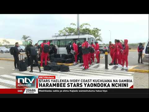 Harambee Stars yaondoka nchini