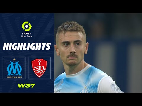OLYMPIQUE DE MARSEILLE - STADE BRESTOIS 29 (1 - 2) - Highlights - (OM - SB29) / 2022-2023